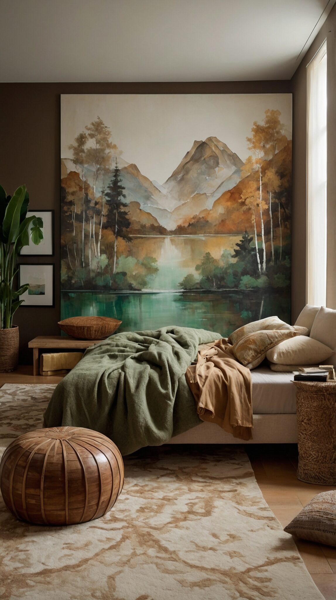 32+ Stunning Earthy Bedroom Ideas - Feeling Homely