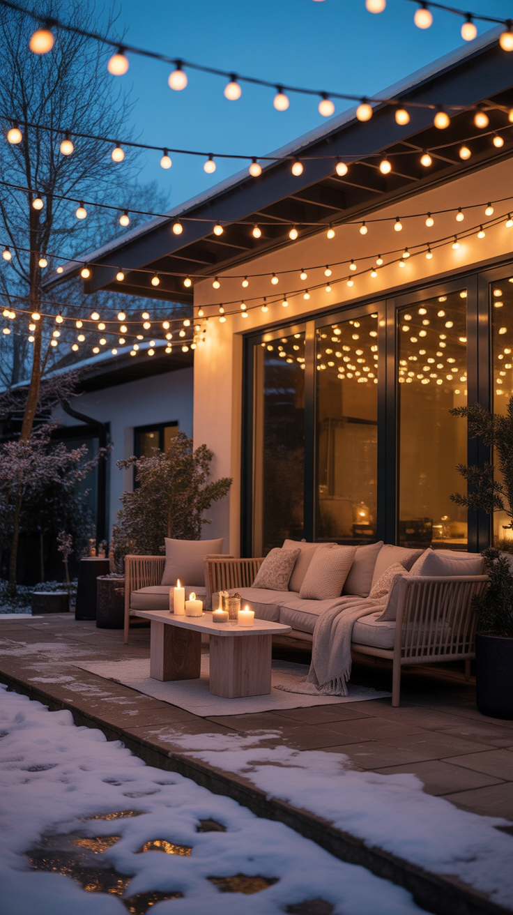 22+ Winter Patio Designs That Prove You Can Still Enjoy the Outdoors ...
